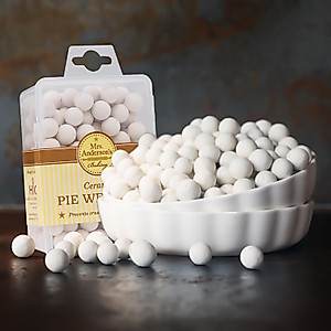 Mrs. Anderson"™s Baking Pie Crust Weights, Natural Ceramic Stoneware