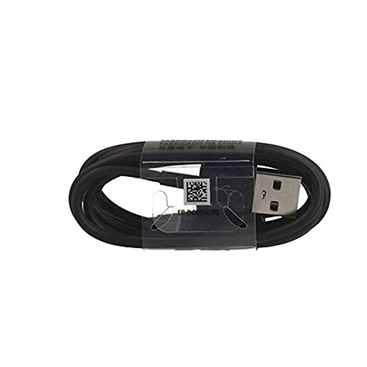 Two (2) OEM Samsung USB-C Data Charging Cables for Galaxy S9/S9 Plus/S8/S8+/Note8 - Black EP-DG950CBE- Bulk Packaging