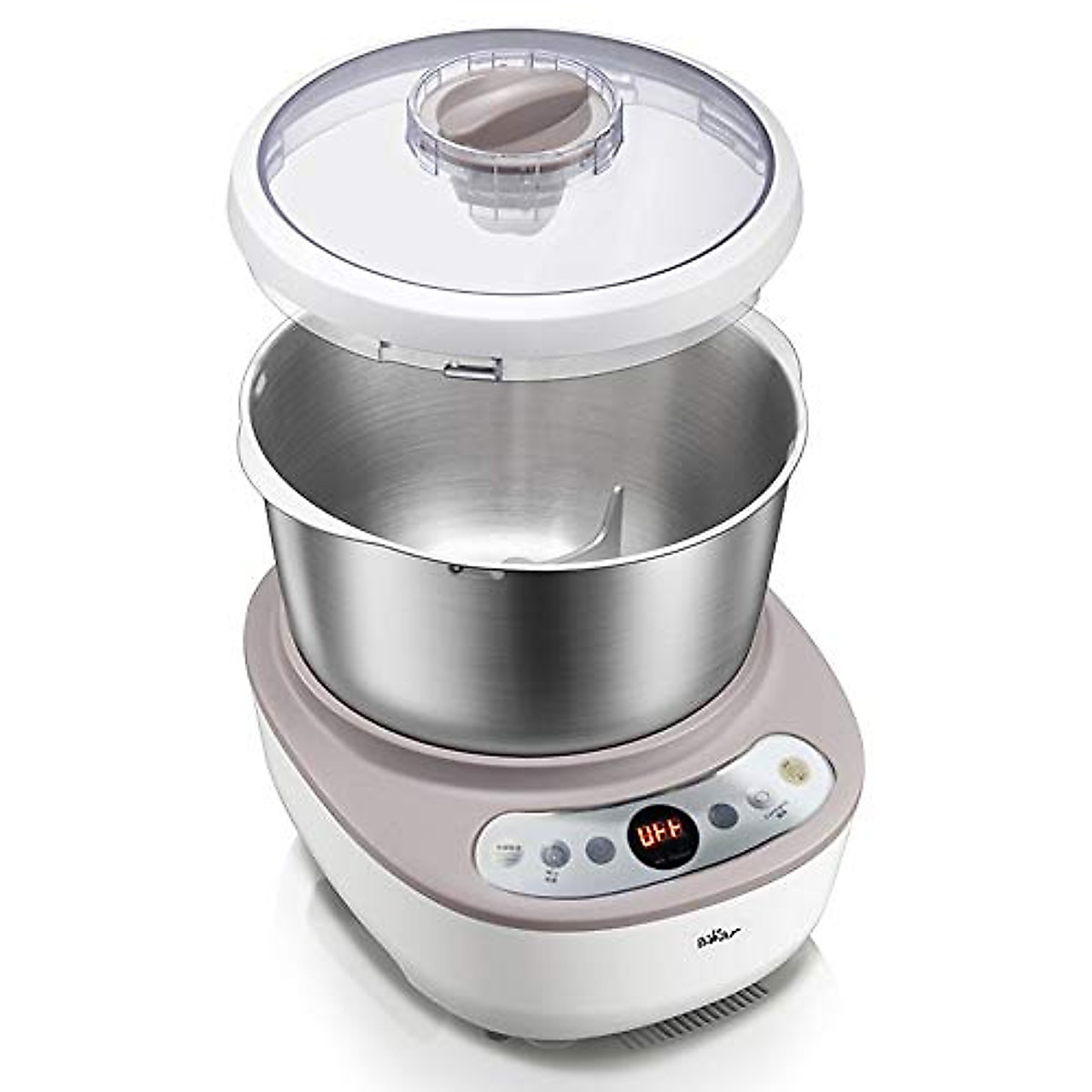 Bear HMJ-A50B1 Dough Maker with Ferment Function, Microcomputer Timing, Face-up Touch Panel, 4.5Qt, 304 Stainless Steel