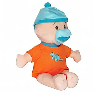 Manhattan Toy Wee Baby Stella Tiny Dino 12" Soft Baby Doll Set