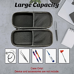 Custom Nurse Stethoscope Case Personalized Stethoscope Case with Name Customized Stethoscopes Case with Mesh Pocket Travel Case Organizer for Medical Assistant, Doctor,RN...