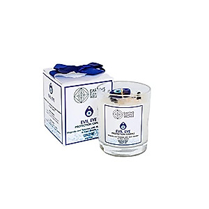 Earth's Elements Wellness Candle Evil Eye Protection Candle