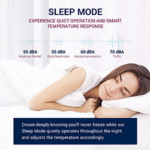 DELLA 6000 BTU 115V/60Hz Energy Saving Window Air Conditioner, Whisper Quiet AC Unit with WIFI Smart Controls, Remote, Dehumidifier, Fan, Cools Up to 250 Sq. Ft.