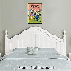 XIHOO Christ-EZ Anime Cartoons Adventure Time Wall Art Print Poster Home Decor Premium - Matte poster Frameless Gift 11 x 17 inch(28cm x 43cm)