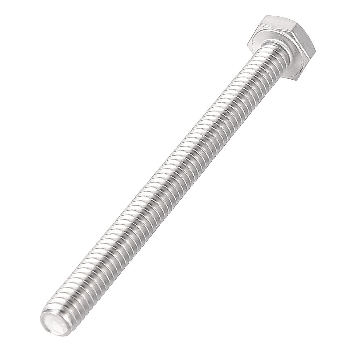 uxcell 1/4-20 x 3 Hex Bolts 304 Stainless Steel Hexagon Screw Bolt 10pcs