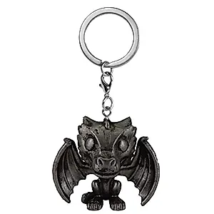 Funko POP Keychain: Game of Thrones - Drogon (Iron),Multicolor,2 inches