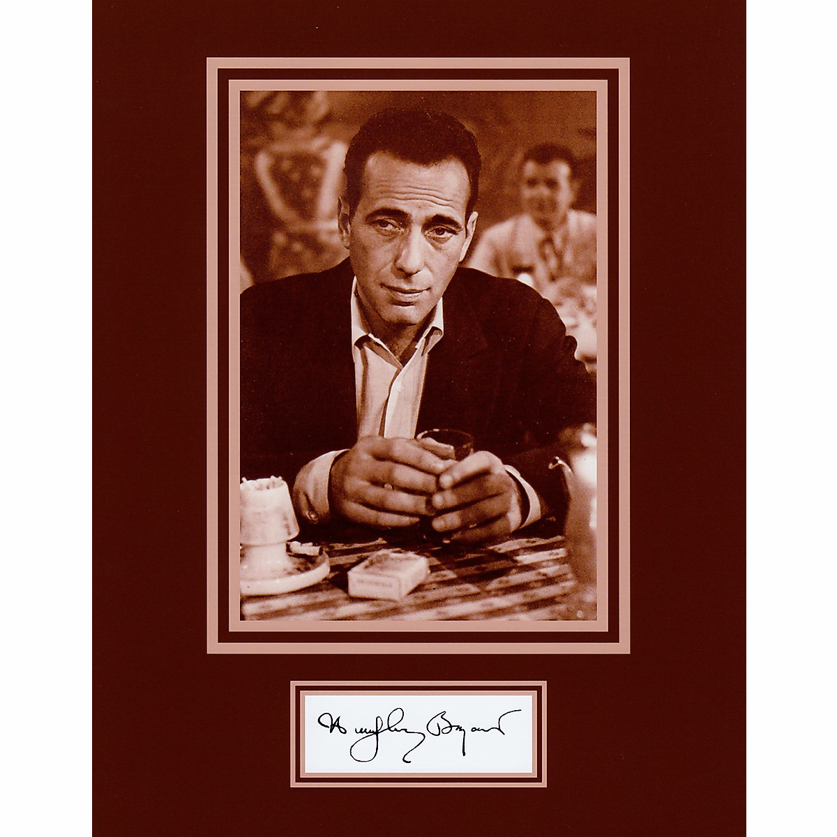 Kirkland Signature Humphrey Bogart, 8 X 10 Photo Display Autograph on Glossy Photo Paper