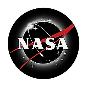 NASA Logo Total Solar Eclipse PopSockets PopGrip: Swappable Grip for Phones & Tablets