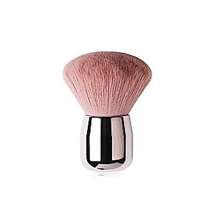 Tenmon Foundation Brush Kabuki Brush Blush Brushes New Concealer Brushes Cosmetic Tool for Valentines Day Gifts (Pink)