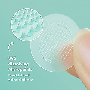 Mighty Patch Micropoint for Blemishes from Hero Cosmetics - Hydrocolloid Acne Spot Treatment Patch for Early Stage Zits and Hidden Pimples, 395 Micropoints (8 Patches)