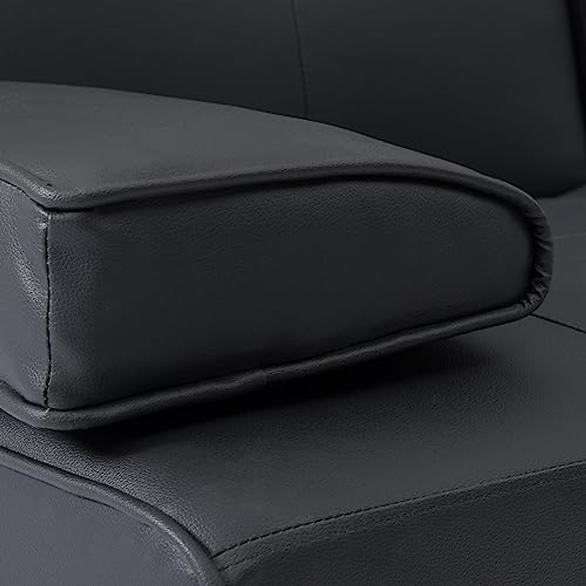 ERYE Modern Multifunctional 2 Seaters Love Seat, Cozy Futon Sofa Loveseat Convertible Sleeper Couch Bed for Small Space Apartment Office Living Room Furniture Sets