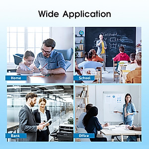 67XL Ink Cartridge Combo Pack Replacement for HP 67 67XL for DeskJet 2742 2755 Envy 6052 6055 6075 DeskJet Plus 4152 4155 4158 Printer (1 Black,1 Tri-Color)