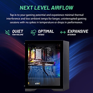 Skytech Gaming Nebula Gaming PC Desktop – Intel Core i5 13400F 2.5 GHz, NVIDIA RTX 3050, 1TB NVME SSD, 16GB DDR4 RAM 3200, 600W Gold PSU, 11AC Wi-Fi, Windows 11 Home 64-bit