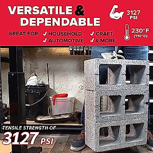 J-B Weld 8276 KwikWeld Quick Setting Steel Reinforced Epoxy - Dark Grey 2 oz