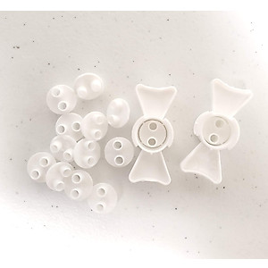 EZ VPS Connector 1:1 Ratio Dental Impression Material Transfer Connector (5 Ribbon Holders + 100 Transfer Connectors)