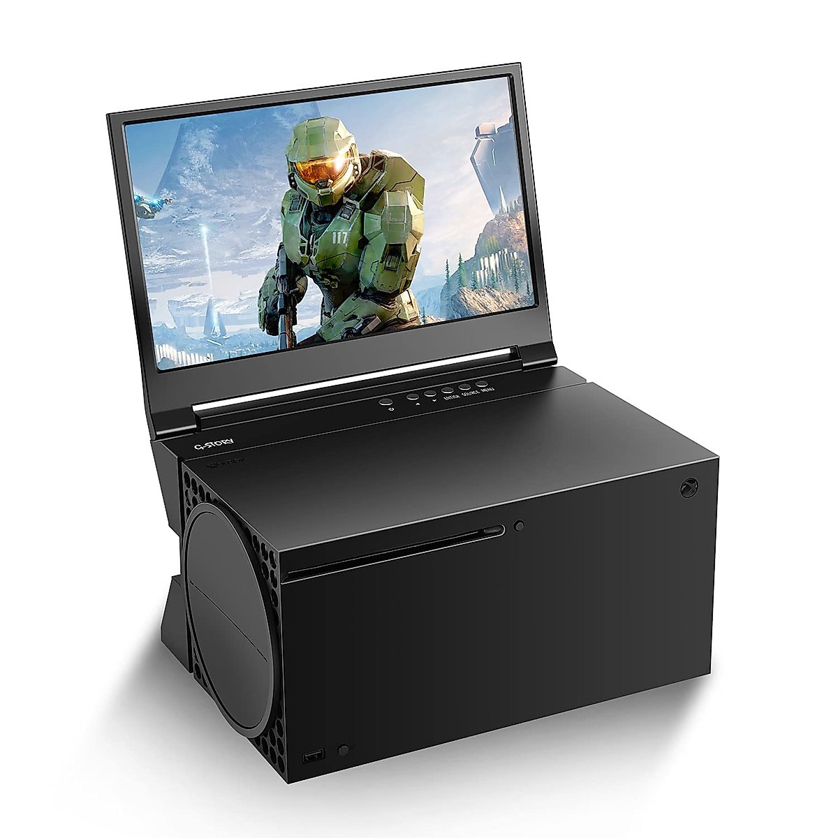 G-STORY 12.5‘’ Portable Monitor for Xbox Series X, UHD 4K Portable Gaming Monitor IPS Screen for Xbox Series X（not Included） with Two HDMI, HDR, Freesync, Game Mode, Travel Monitor for Xbox Series X