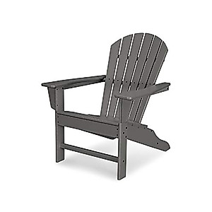 POLYWOOD SBA15GY South Beach Adirondack Chair