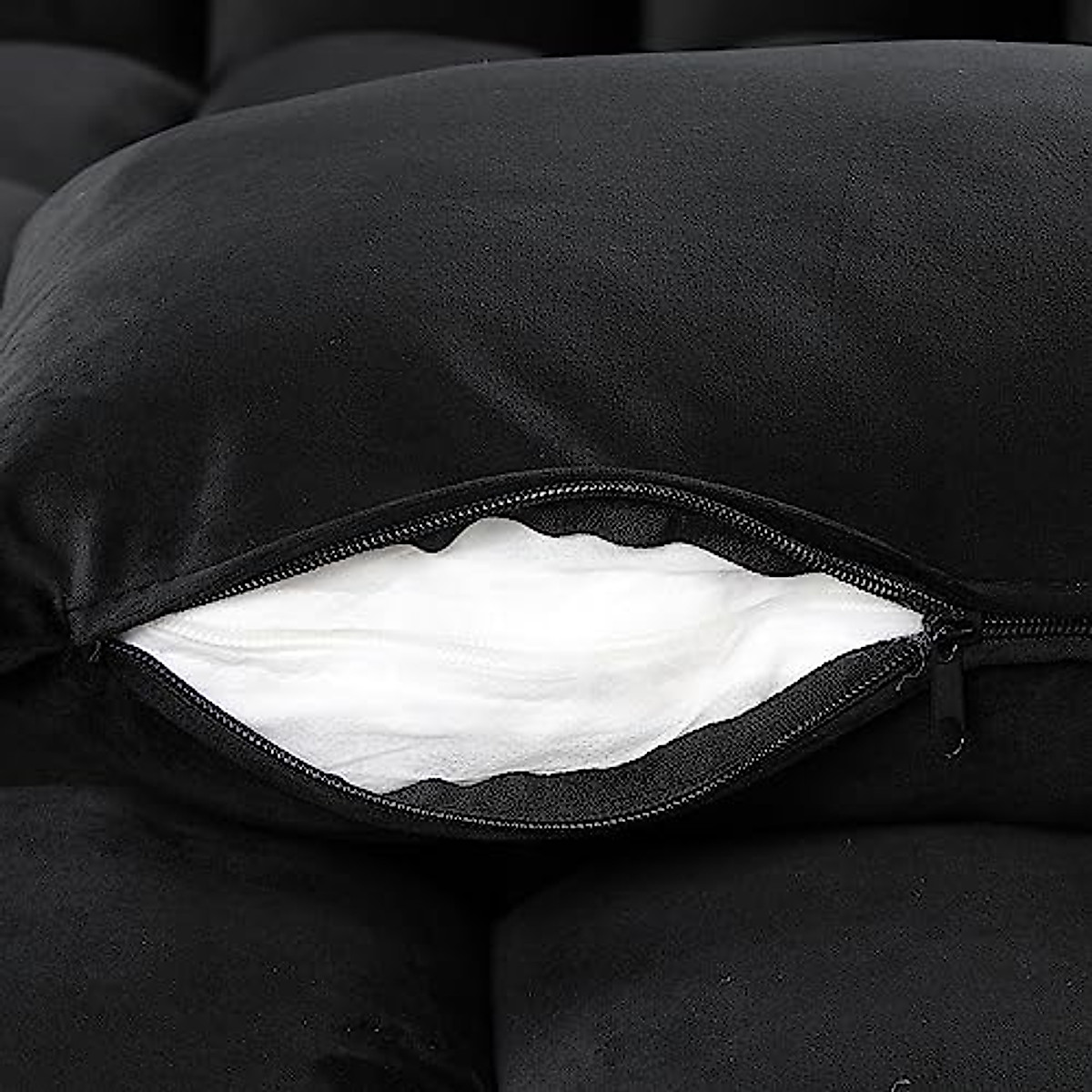 4 in 1 Upholstered Futon Sofa Convertible Twin Sofabed ,Foldable Tufted Loveseat with Pull Out Sleeper Couch Bed, Space Saving Love Seat Daybed W/Side Pockets ,USB Ports & Cupholders for Living Room