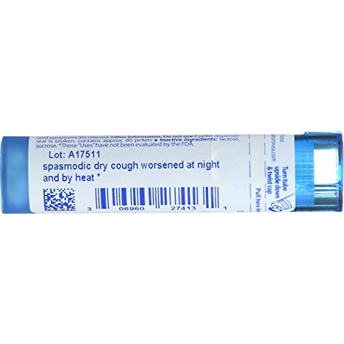 Boiron Drosera Rotundifolia 30C, 80 Pellets, Homeopathic Medicine for Coughing