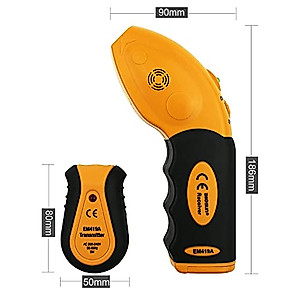 allsun AC 100-120V Circuit Breaker Finder,Miniature Circuit Detector,Non-Contact Voltage Sensor LED Auto-Sensing Receiver Transmitter,Locate AC Circuits/Fuses Socket Plugs