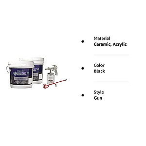 LizardSkin LSCI-4GAL Kit Ceramic Insulation with Spray Gun - 4 Gallon
