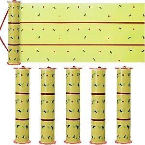 Qualirey Sticky Fly Traps Outdoor Giant Fly Traps for Indoors Sticky Fly Paper Strips Indoor Hanging Fly Tape Insect Fly Paper Sheets Glue Bug Catcher Outdoor for Gnats Mosquitoes (150 ft)