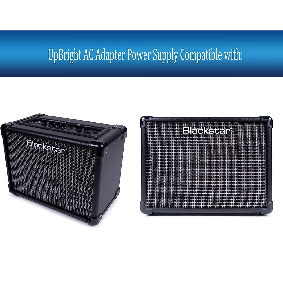 UpBright 10V 3A AC Adapter Compatible with Blackstar ADP0101500 ID Core 10 10w 20 20W V2 V3 IDCORE10 IDCORE20 191100-VA 191101-VA Electric Guitar GLT-2000 ADP0101400 KTL SD10031-0015 6.5V Power Supply