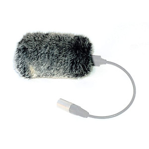 13cm Furry MIC Windshield Windscreen Compatible for Sony ECM-XM1 CG1 NV1 PS1 HVR HD1000U HXR-MC2000E MC2500 XLR-A2M K1M K2M CG50BP Audio-Technica AT875R Camcorder Microphone