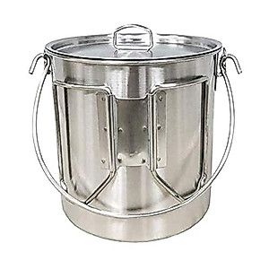The Pathfinder School 64oz Stainless Steel Bush Pot and Lid Set