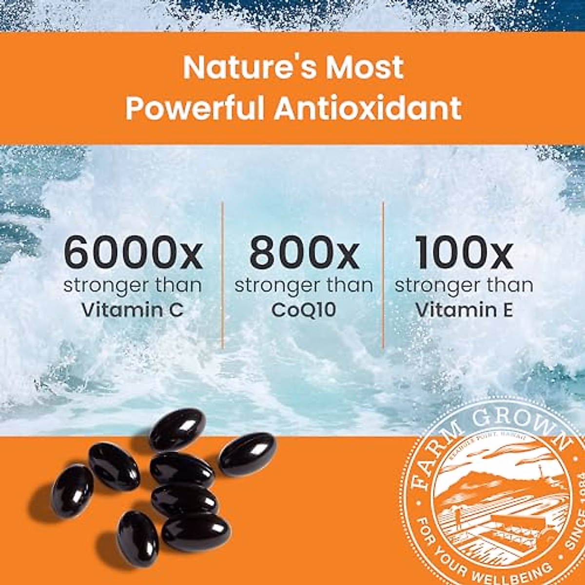 Nutrex Hawaii JointAstin - 12 mg, 120 Softgels - Joint Support Supplement with Glucosamine & BioAstin Hawaiian Astaxanthin - Farm-Direct Antioxidant Supplement Joint, Eye, Skin & Immune System Health*