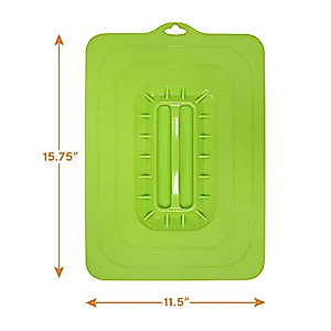 Elite Gourmet Maxi-Matic ECL-3016 Rectangular Silicone Suction Lids and Food Covers Fits various sizes of casseroles, baking pans, dishes or containers, Set of 3, Multicolor