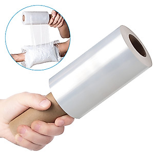 Outus Wrap Plastic Film with Handle Plastic Bags for Ice Tattoo Wrap Suitable for Athletic Trainers to Hold Ice Packs in Place for Moving Supplies Stretch Shrink