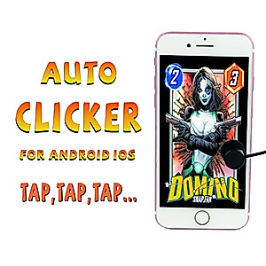 Auto Clicker For iphone ipad:Adjustable Speed Physical Clicker,Simulated Finger Continuous Clicking,Phone Auto Digital Display Clicker for Android IOS,Suitable for TIk Tok Live,Gaming, Reward Tasks（ Four Powerful Click Modes） (C3)
