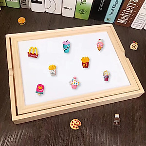 12pcs Mini Cute Refrigerator Magnets, 3D Simulation Food Refrigerator Magnets, Creative Gourmet Fridge Magnets, for Refrigerators, Whiteboards, Maps and Other Magnetic Items