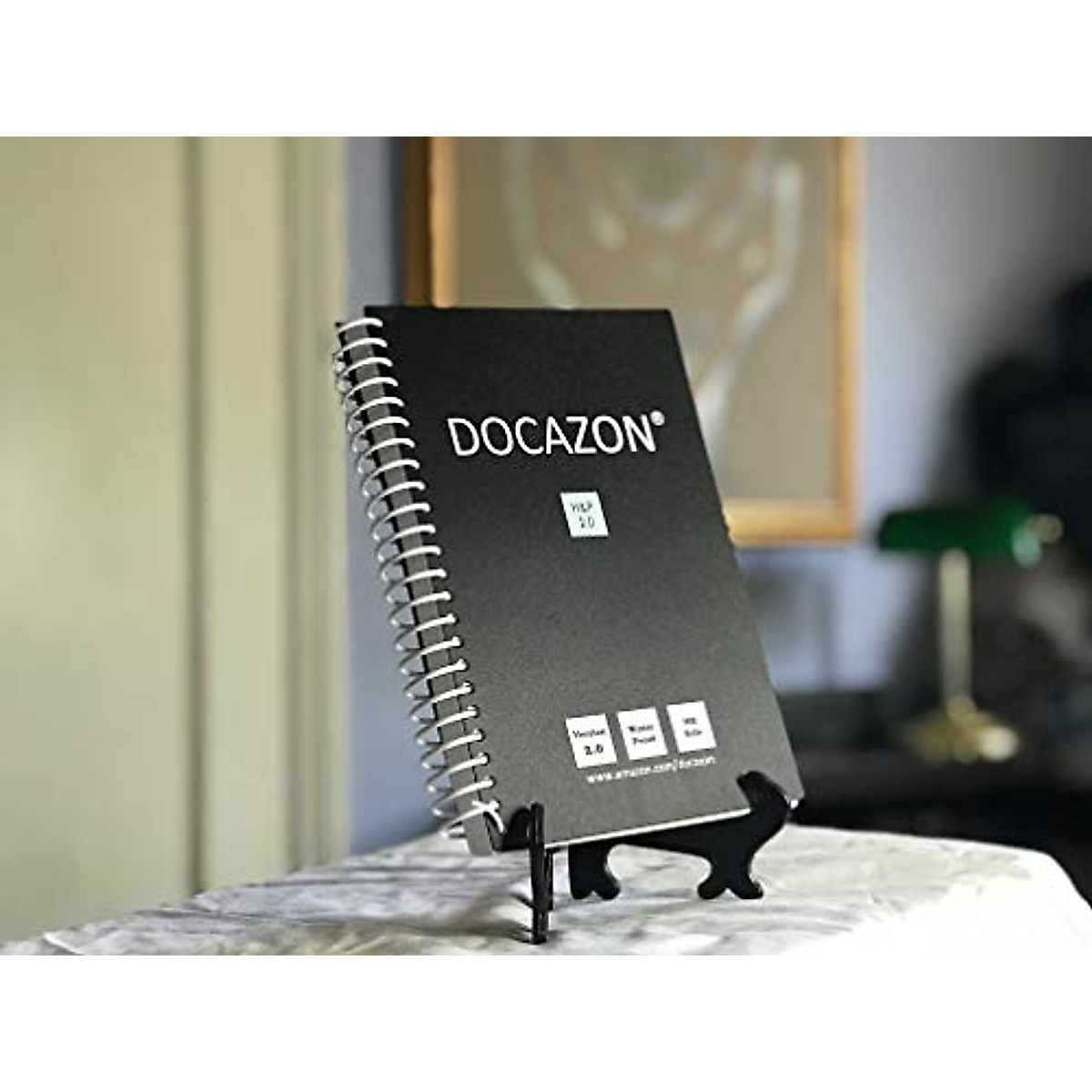 DOCAZON H&P 2.0 | The Perfect Medical History & Physical Exam Notebook (Spiral, Water Proof, MR Safe, 100 Sheets, 5.5" x 8.5" Pocket Size)