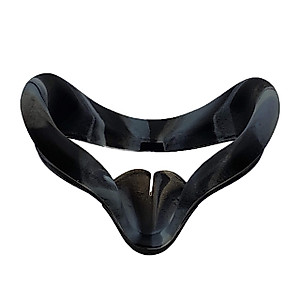 Limited Version | Sweat Resistant Silicone Facial Interface Cover and Protective Touch Controller Accessories for Oculus Quest VR Gaming Headset (Dark Grey Camo) NOT FIT Oculus Quest 2