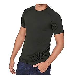 lululemon Men's Metal Vent Tech Short Sleeve Crew T-Shirt (Deep Coal/Black, XS)