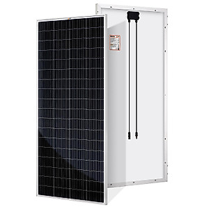 RICH SOLAR 200 Watt 24 Volt 9BB Cell Monocrystalline Solar Panel High Efficiency Solar Module for RV Trailer Camper Marine Off Grid