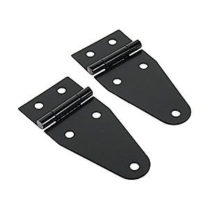 Kentrol 50402 Hood Hinges for 1955-1995 CJ and YJ, black