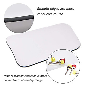 Angzhili 5Pcs/Set Intraoral Mirrors Dental Photography Mirrors Dental Reflector Mirror Glass Occlusal Mirror,Two-sided Orthodontic Mirror Dental Tool