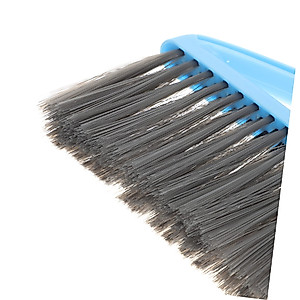 Cabilock 2 Sets Stainless Steel Trash Shovel Dustpan Broom Kit Broom Dustpan Garbage Sweeping Tool Pet Poop Tray Cleaning Dustpan Kit Office Household Stainless Steel + Plastic Floor Brush