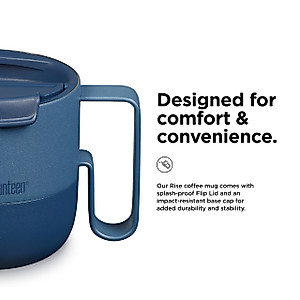 Klean Kanteen Rise 14oz Mug - Stainless Steel with Flip Lid - Stellar