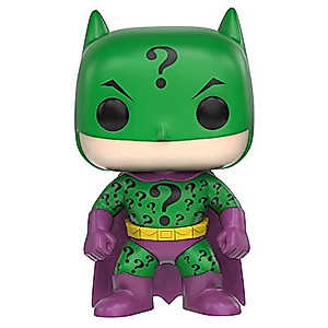 Funko POP Heroes Villains as Batman Riddler Action Figure