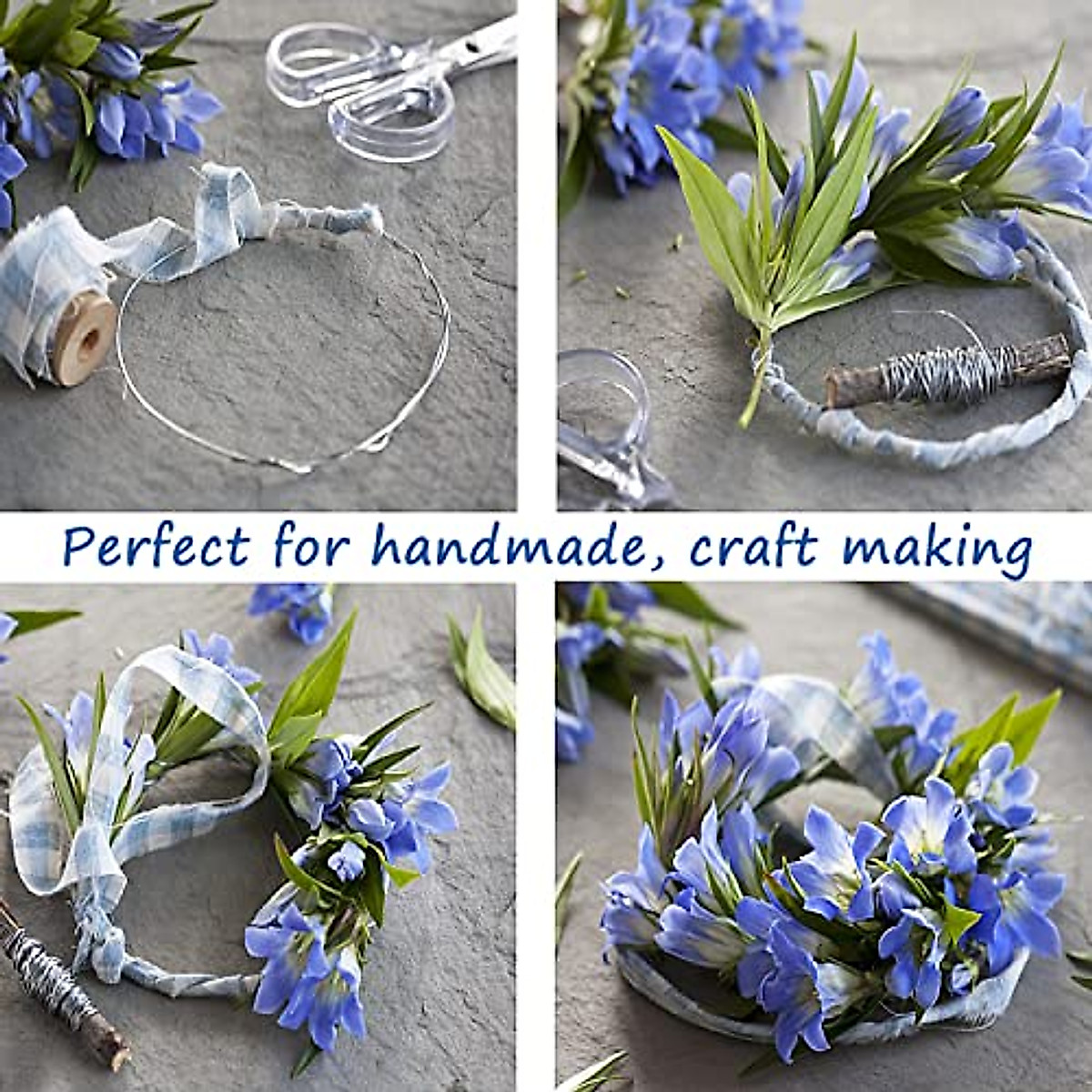 Sanlykate Bonsai Training Wire Kit, 9 Roll Tree Training Wires 295.27 Feet Total, 1.0mm, 1.5mm, 2.0mm Anodized Aluminum Wire Set, Hold Plant Branches Trunks - Green