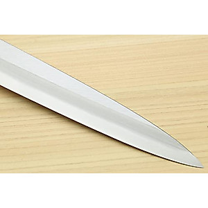 Yoshihiro Shiroko High Carbon Steel Kasumi Yanagi Rosewood Handle Sushi Sashimi Chef Knife (10.5'' (270mm))