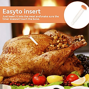 20pcs Turkey Timer, Pop Up Cooking Thermometer for Oven Cooking Poultry Turkey Chicken Meat Beef