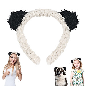 XieNie Headband for Women Girls, Cute Ears Headbands and Costume Headwear, Wide Hair Band for Spa Face Wash Makeup, (1Pack)