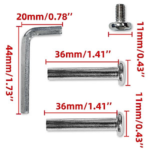 Miayaya Luggage Suitcase Wheels Replacement Kits 68mm x 24mm Universal Rubber Swivel Two Conner Angle Wheel Trolley Casters Bearings Tools Carry-On Garment Bag Hard Case Repair Set Quietness Durable