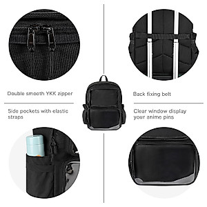 STEAMEDBUN Ita Bag Backpack with insert Pin Display Backpack for School Anime Cosplay