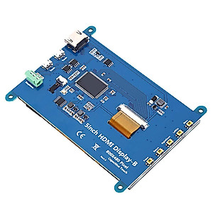 ViaGasaFamido 5 Inch LCD Screen, HD 5-point Capacitive Touch Monitor Mini Pc Monitor 800 x 480(dots) USB Driver for Screen